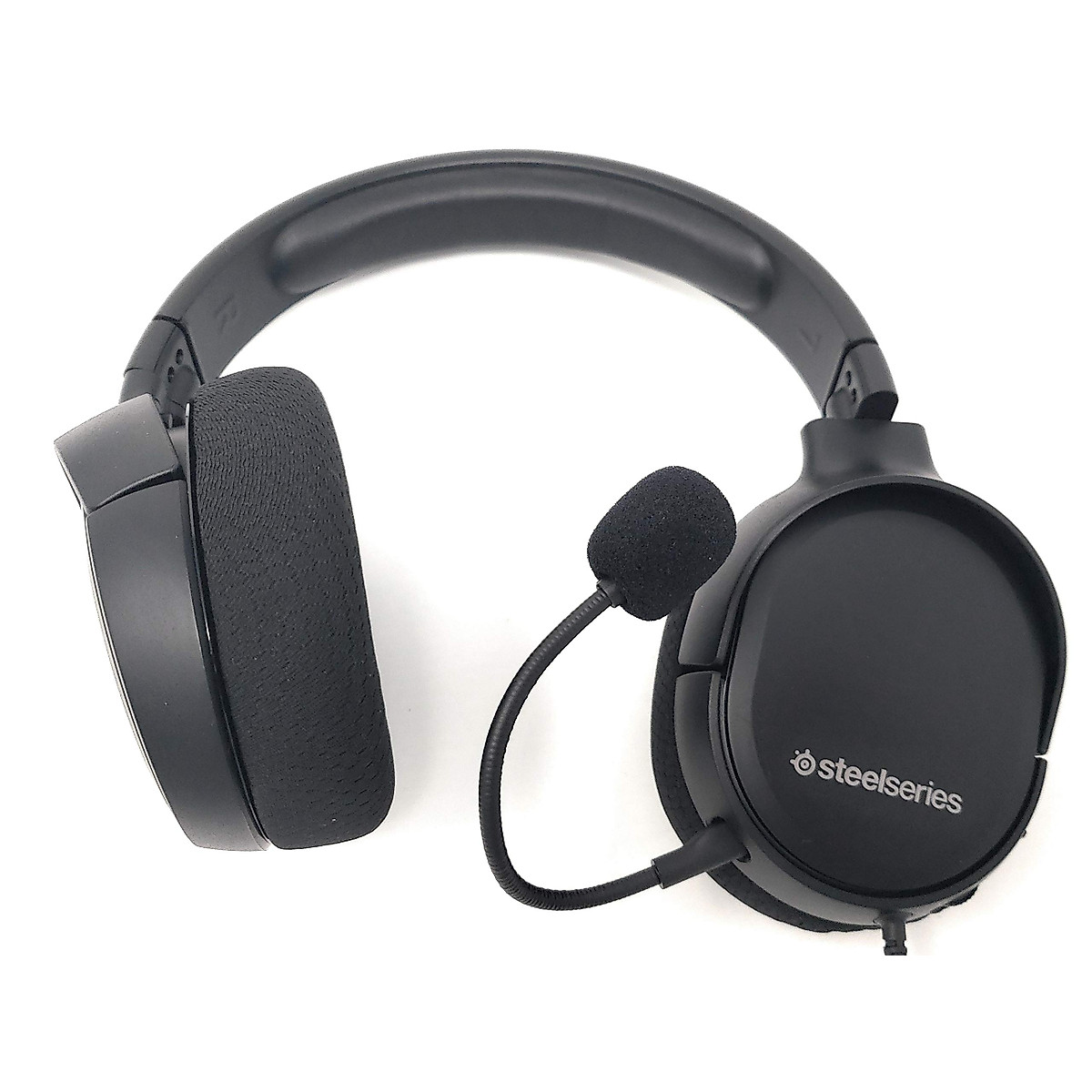 TNE Replacement Game Mic for Steelseries Arctis 1 Headphones Detachable Microphone Boom for Steelseries Arctis 1 PS4 Pro PS5 Xbox One X Computer PC Gaming Headsets 3.5mm Jack Noise Cancelling