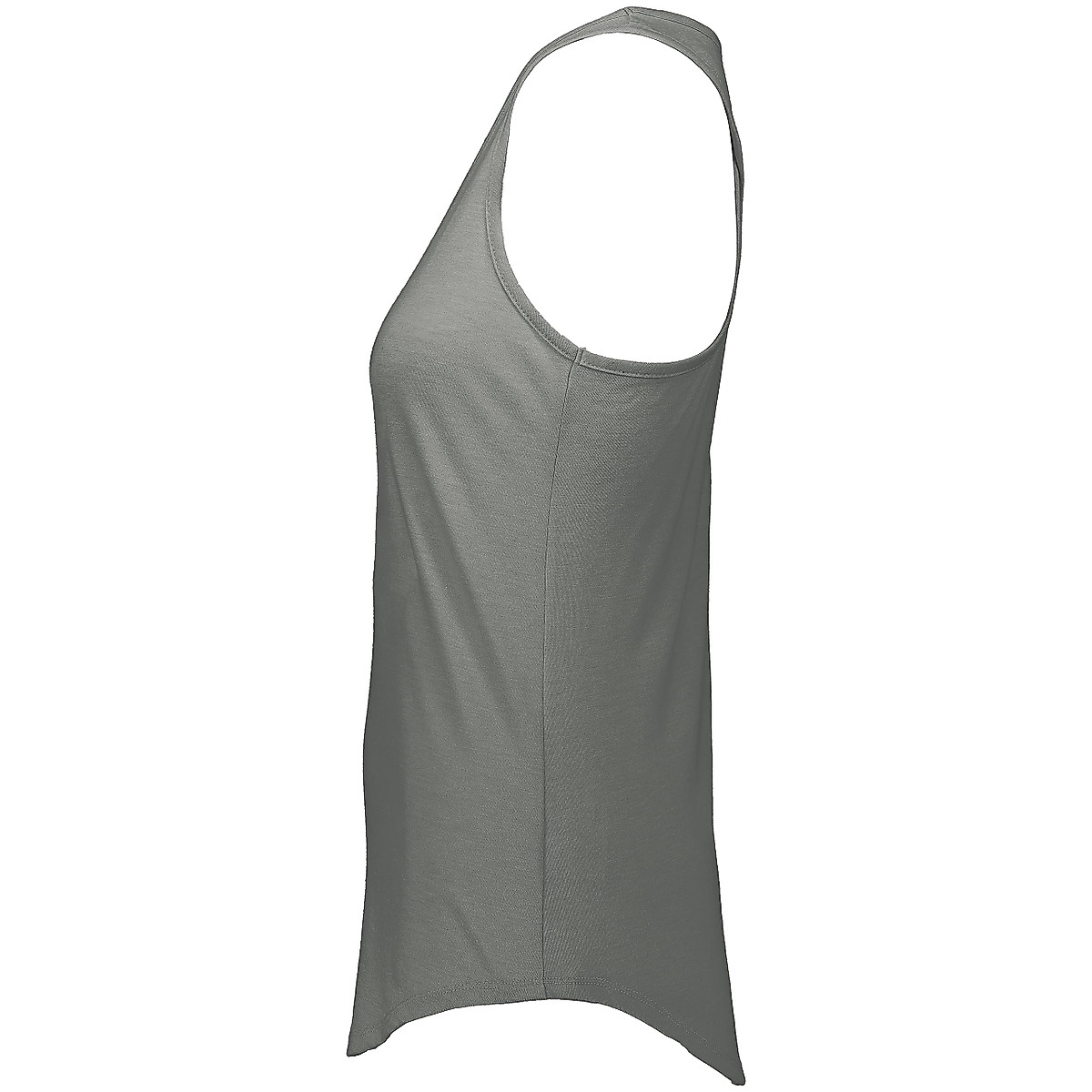 Augusta Sportswear Womens Lux Tri-Blend Tank, Grey Heather, L