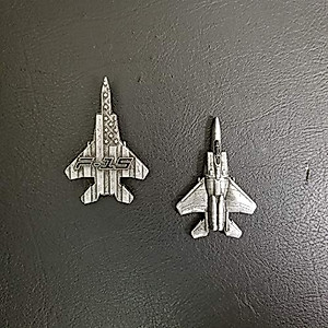 F-15 Eagle Military Aircraft Shaped Challenge Coin