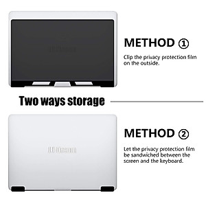 J J-Dream Hanging 14 Inch Privacy Screen for Laptop for Widescreen Laptop - Anti Glare - Blue Light Filter - Anti-Scratch Protector (16:9 Aspect ratio)