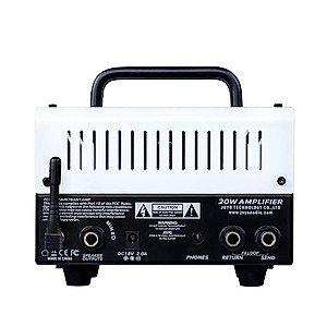JOYO BanTamp Series Mini Amp Head 20 Watt Preamp 2 Channel Hybrid Tube Guitar Amplifier with Bluetooth