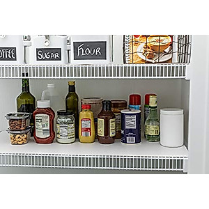 Duck - 281875 Non-Adhesive Shelf Liner Solid Grip EasyLiner, 20-inch x 22 Feet, White