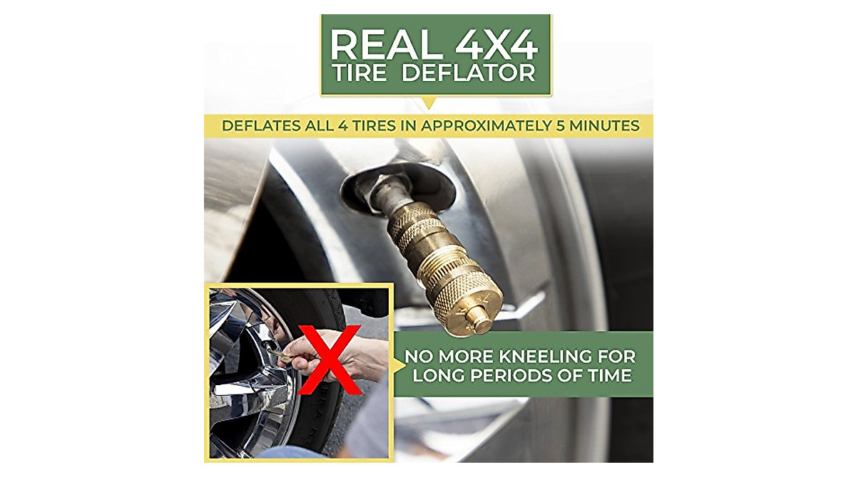 Effortless Tire Deflation Kit for Offroad Vehicles