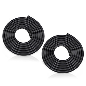 GRAND ORANGE Rubber Door Seal Weatherstrip Pair Compatible with Ford Bronco 1978-1979, Fits Ford F100 F150 F250 F350 Truck 1973-1979