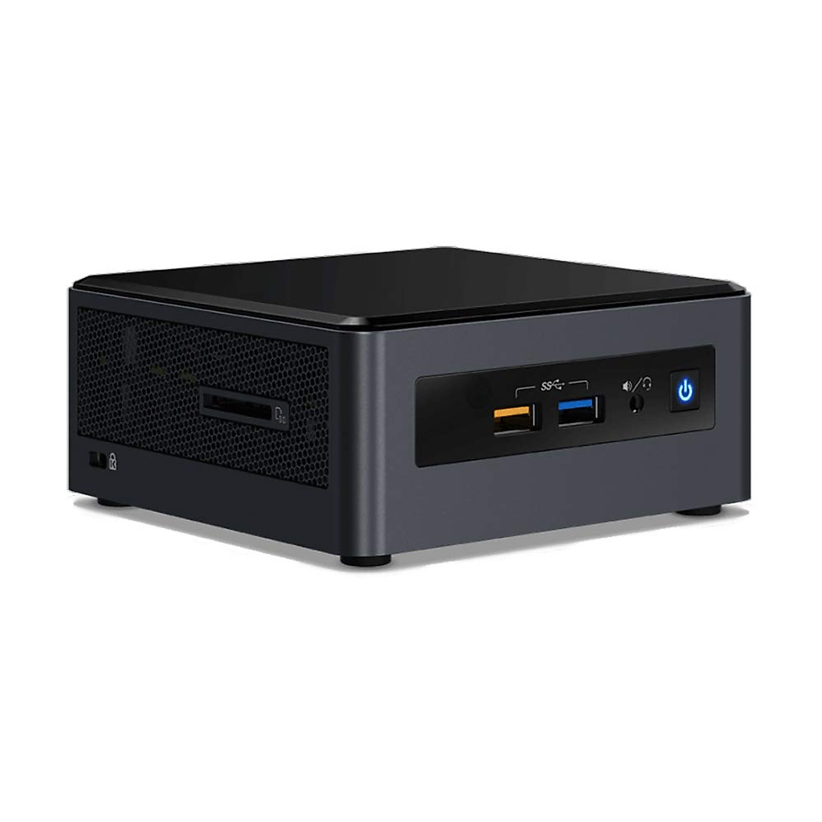 NUC BOX8I3CYSN2 Home & Business Mini Desktop Black (Intel i3-8121U 2-Core, 4GB RAM, 1TB SATA SSD, AMD Radeon 540, WiFi, Bluetooth, 4xUSB 3.1, 2xHDMI, SD Card, Win 10 Pro) with Hub