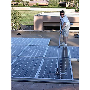 Mr. Long Arm 1005 Window/Solar Panel Cleaning Kit, Red