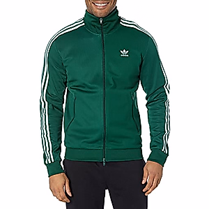 adidas Men's Adicolor Classics Beckenbauer Track Top, Dark Green, Large