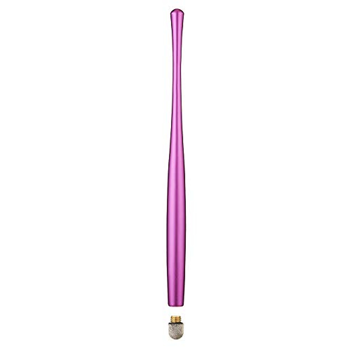 CCIVV Slim Waist Stylus Pens for Touch Screen, Compatible with iPad, iPhone, Kindle Fire + 8 Extra Replaceable Hybrid Fiber Tips (Pink, Purple, Blue, Rose Gold)