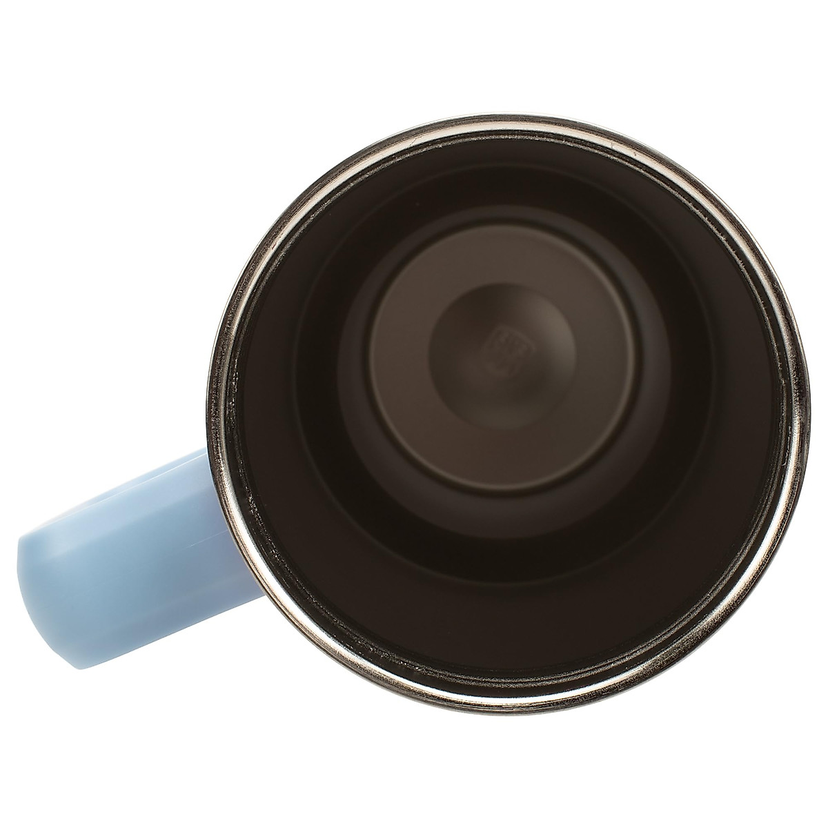 Elanze Designs I Drink Coffee Like A Gilmore Girl 40 oz. Stainless Steel, Large Water Bottle Coffee Mug, Spill & Leak Resistant, Thermal Travel Tumbler with Handle, Lid & Straw, Hot Pink/Sky Blue