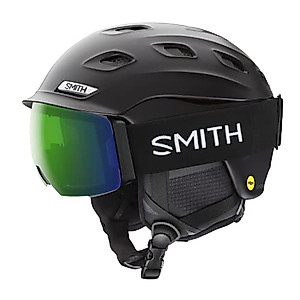 Smith Optics Vantage MIPS Unisex Snow Helmet - Matte Black, Large