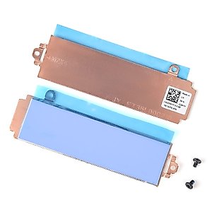 Slot 1/Slot 2 M.2 2280 SSD Heatsink 26X1Y 026X1Y 29GT8 029GT8 for DELL Alienware M15 R5 R6 R7 / Dell G15 5510 5511 5515 5520 5521 5525 Gaming Laptop SSD Bracket