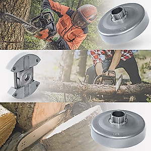 AUMEL .325"-7 Clutch Drum Rim Sprocket Kit For Husqvarna 55 Rancher 50 51 154 254 Chainsaw 501 45 54-03