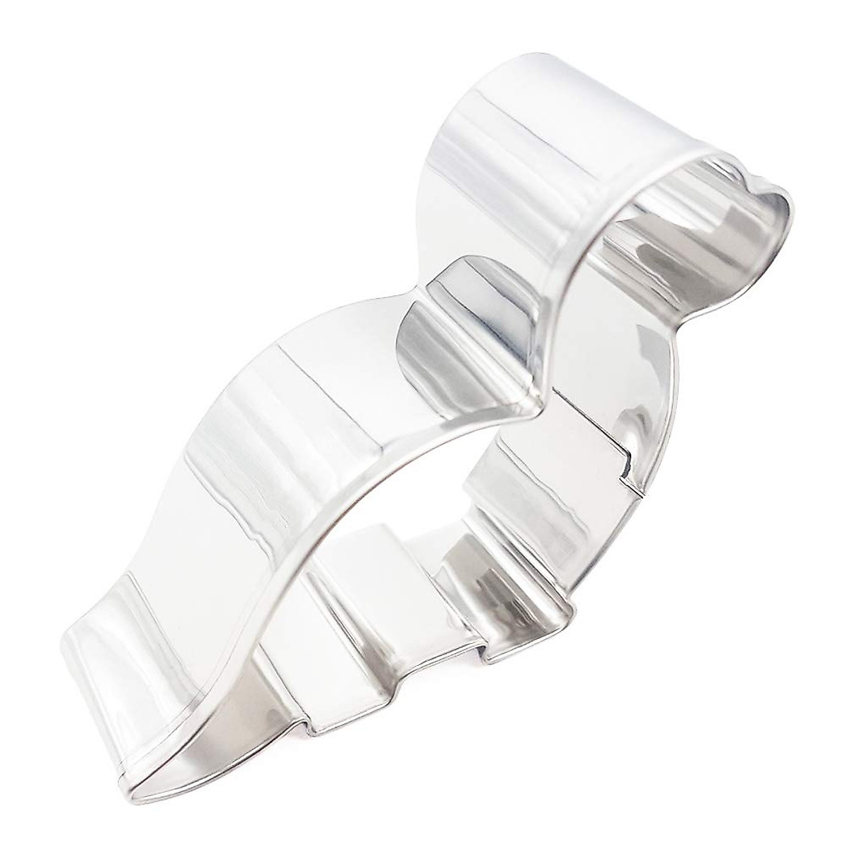 Kanntie 5-Piece Dinosaur Cookie Cutter Set with T-Rex, Baby dinosaur, Stegosaurus, Camarasaurus and Dinosaur Footprint