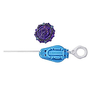 BEYBLADE Burst Surge Speedstorm Vex Lucius L6 Spinning Top Starter Pack – Defense Type Battling Game Top with Launcher, Toy for Kids