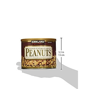 Kirkland Signature Super XL VA Peanuts, 40 Ounce, Light Brown