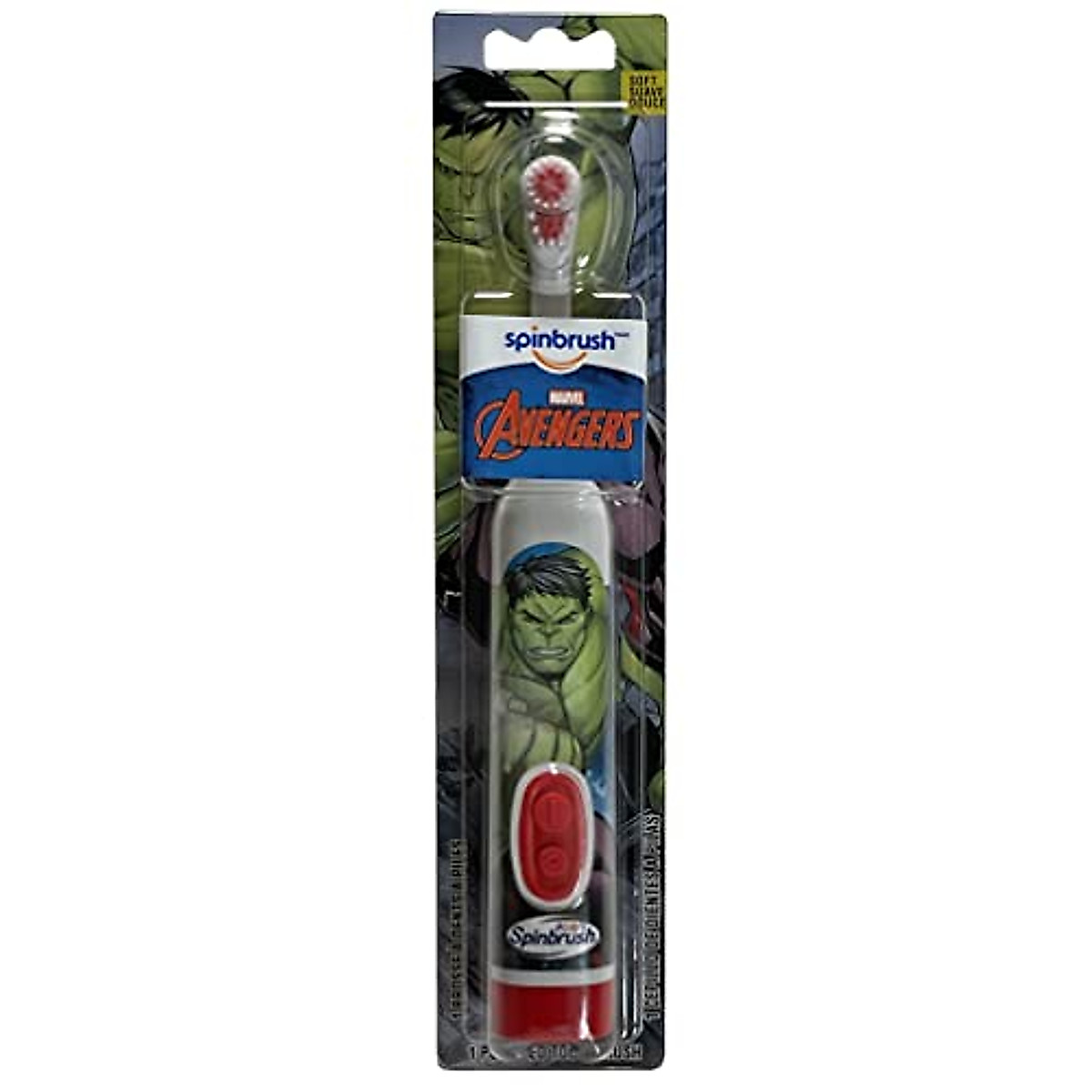 L&E Products Marvel Avengers 3pc Bright Smile Oral Hygiene Bundle. Turbo Powered Toothbrush, Brushing Timer & Mouthwash Rinse Cup. Plus Dental Gift Bag & Tooth Saver Necklace (3 Piece, Hulk)