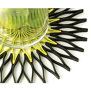 Spice Ratchet Blossom Multi-Use Silicone Trivet, Kiwi Green