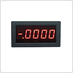Fielect Digital DC Voltmeter Panel DC 0-600V LED Digital Volt Voltmeter Panel DC Voltmeter, 4 1/2 Digit