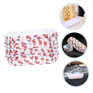 SOLUSTRE 800 Pcs Paper Boat Cup Disposable Cupcake Pans Cake Tray Hot Dog Trays Paper Dessert Cups Yellow Paper Plates Bread Baking Liners Hot Dogs Plates to Go Sole of Foot Mousse Cup