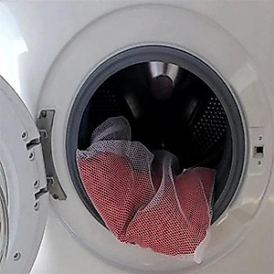 ShanLily Small Mesh Laundry Bags For Zipper, Travel Storage Organize Bag, Clothing Washing Bags For Laundry, Blouse, Bra, Hosiery, Stocking, Underwear, Lingerie,39.5 * 28Cm