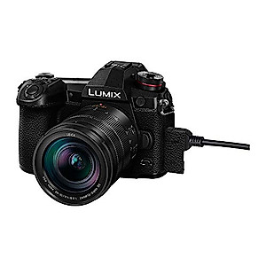 Panasonic LUMIX DC-G9LEB-K G9 Mirrorless Camera with Leica 12-60 mm Lens - Black