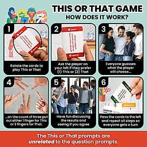 Prompta 400 Conversation Cards for Coworkers - Fun Icebreaker Teambuilding Game for Work