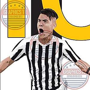 Paulo Dybala Poster - Juventus Art