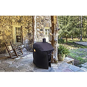 Oklahoma Joe's 8788124P04 Bronco Drum Smoker Cover, Black