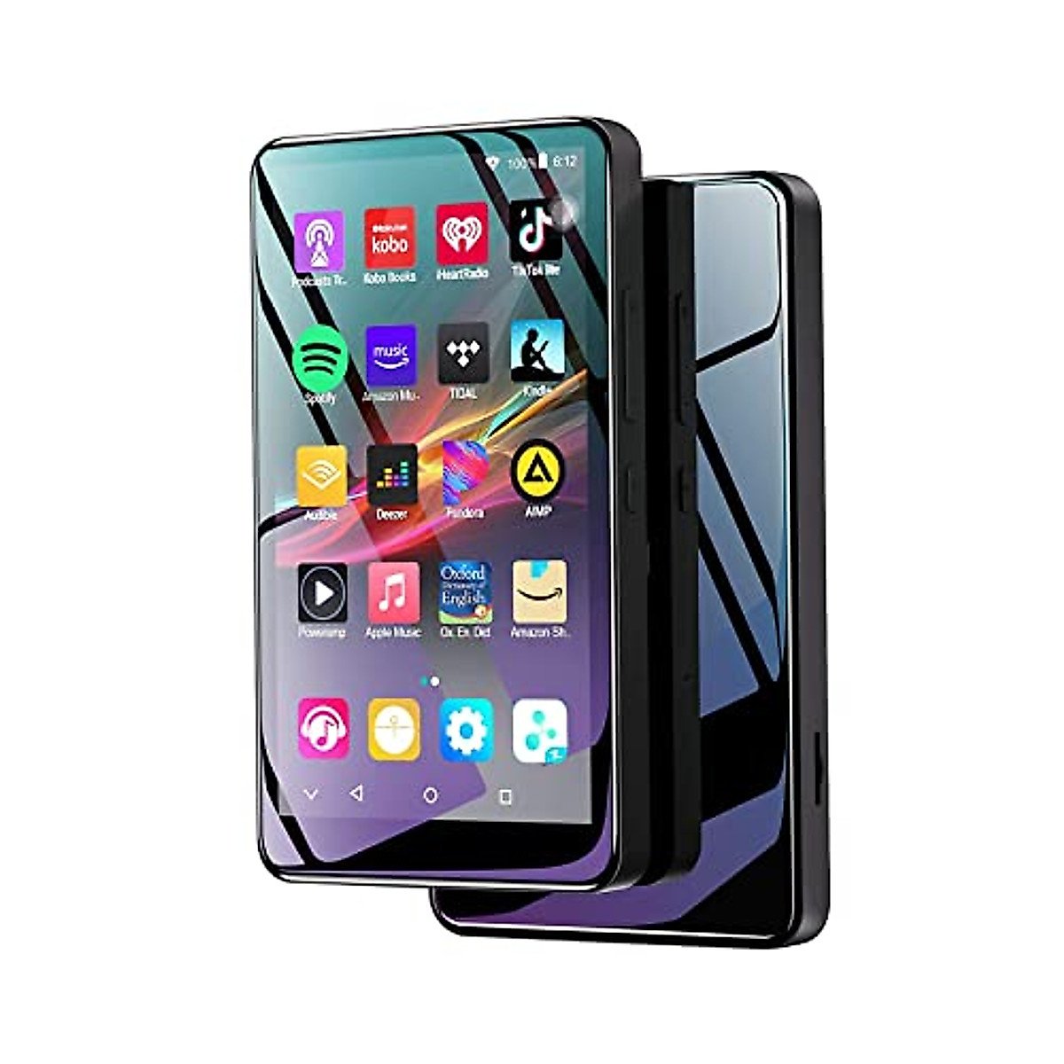 PECSU MP3 Player with Bluetooth and WiFi, 5" IPS Full Touch Screen Android Streaming MP4 MP3 Player with Spotify and Speaker Supports Custom APK Installation, Expandable up to 1TB