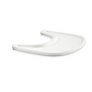 Stokke Tray, White - Designed Exclusively for Tripp Trapp Chair + Tripp Trapp Baby Set - Convenient to Use and Clean - Made with BPA-Free Plastic - Suitable for Toddlers 6-36 Months