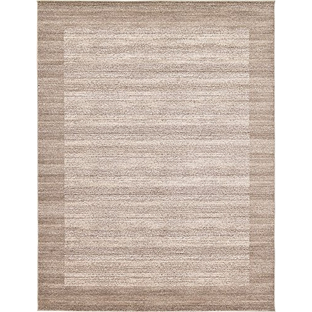 Unique Loom Del Mar Collection Area Rug-Transitional Inspired with Modern Contemporary Design, 10' 0 x 13' 0 Rectangular, Beige/Tan