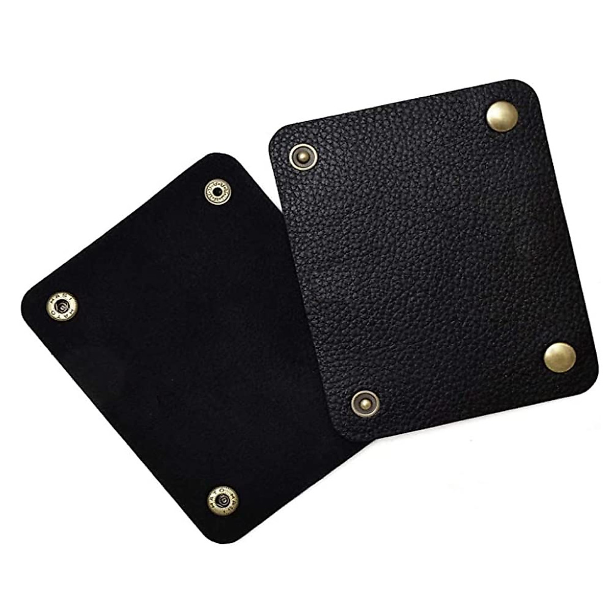 2Pcs/1 Pair Handbag Handle PU Leather Wrap Covers Purse Wallet Handle Grip Wrap Protectors Sleeve Bag Accessories