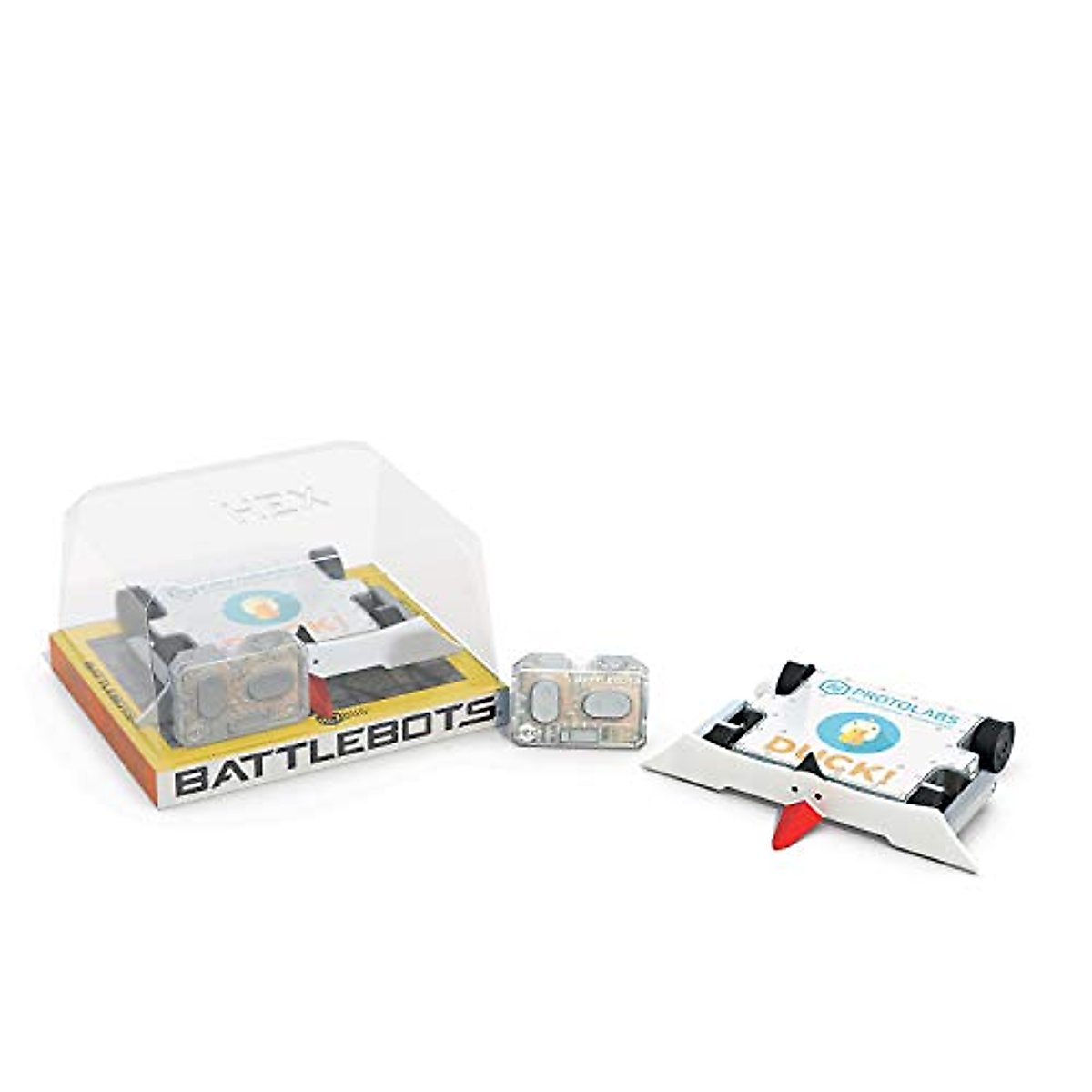 HEXBUG BattleBots Rivals 5.0 (Rotator and Duck!) Toys for Kids - Fun Battle Bot Hex Bugs - Remote Controlled Robot Toy - Batteries Included - Ages 8 and up
