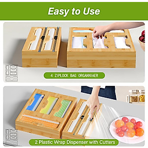 KOCWELL 2 Tier Under Sink Organizer and Under Sink Mat 34" x 22" Set, Sliding Under Bathroom Cabinet Storage Drawer Organizer with Hooks, Hanging Cup, Multi-purpose Under Sink Shelf Organizer