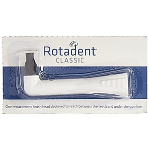 2 Rotadent Legacy/Classic Brush Heads ELONGATED LONG Pointy