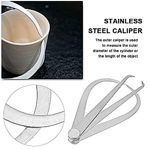 Internal and External Calipers, Calipers Measuring Length Tools, Measuring The Inner Diameter Or Groove Width of Cylindrical Holesc