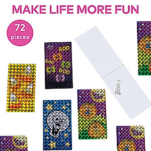 Fun Express - Prism Halloween Notepads (6dz) for Halloween - Stationery - Notepads - Notepads - Halloween - 72 Pieces