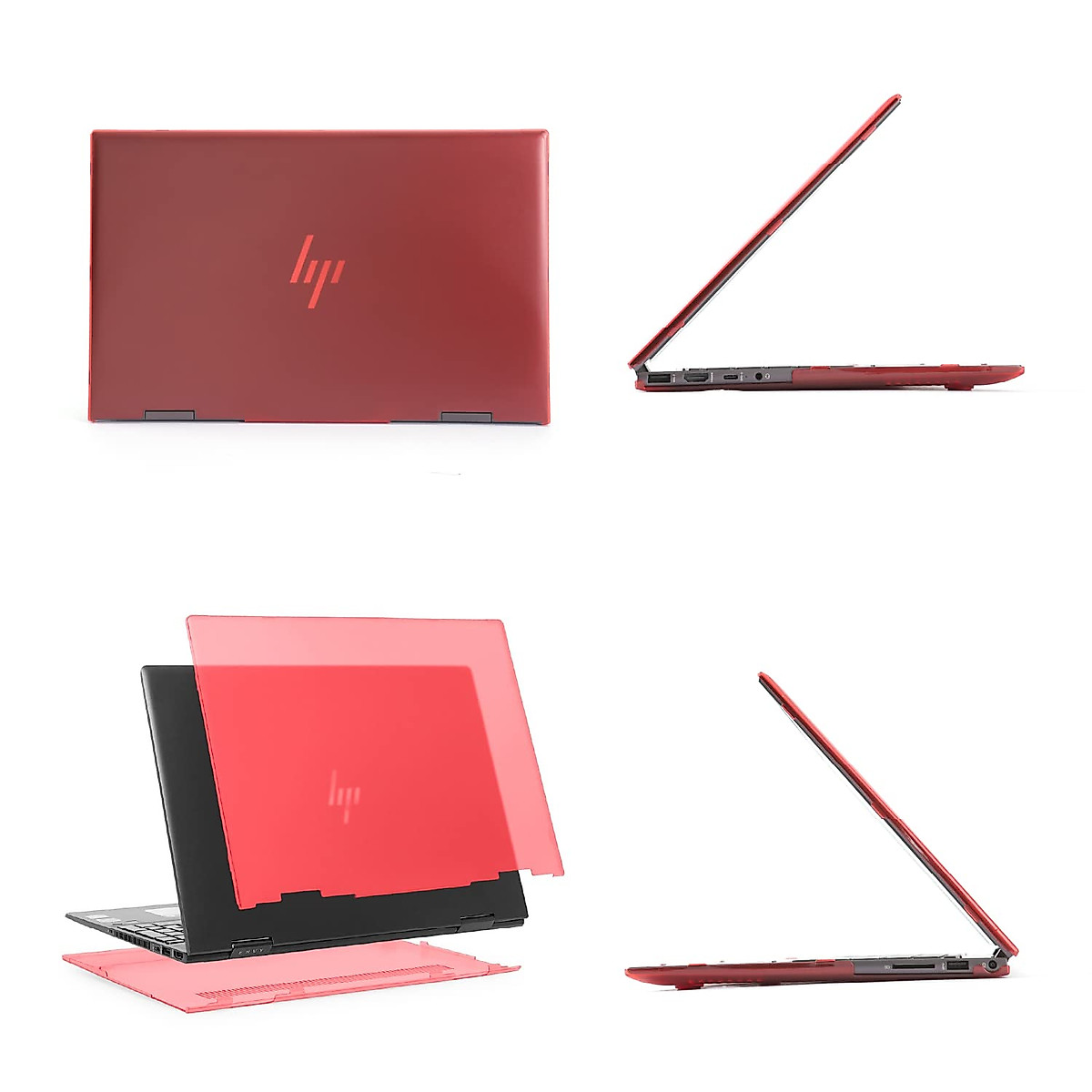 mCover Case Compatible for 2021~2022 15.6" HP Envy x360 15-ESxxxx (Intel CPU) / 15-EUxxx (AMD CPU) Series Laptop ONLY (NOT Fitting Any Other HP Models) - Clear