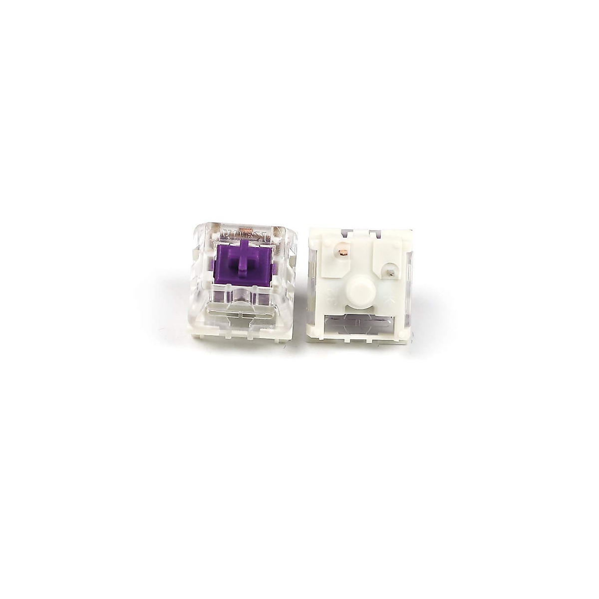KAILH Cream Speed Pro MX SMD 3 Pin RGB Switches for Backlit Mechanical Gaming Keyboard (Pro Purple,68 pcs)