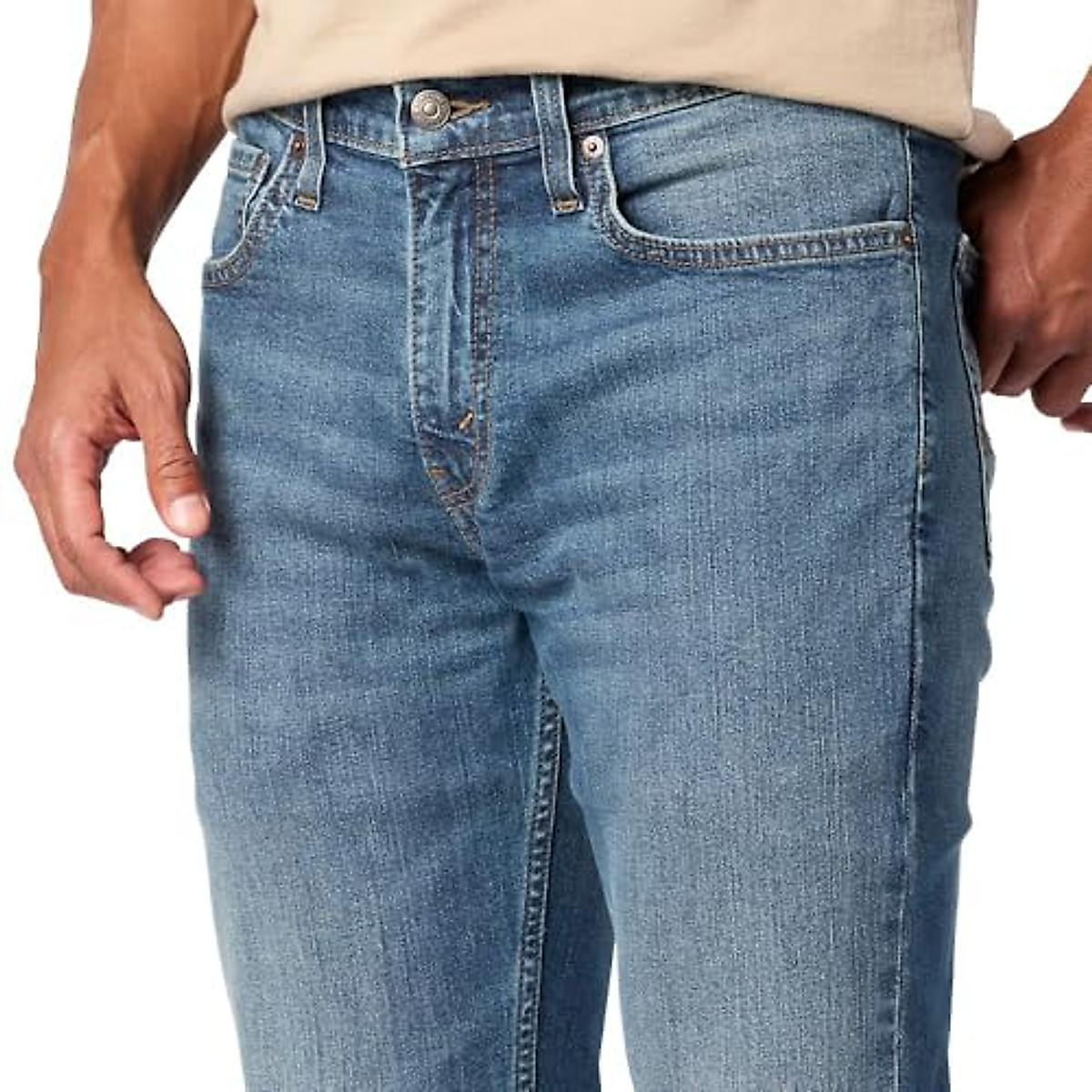 Levi Strauss Signature Gold Men's Slim Fit Jeans, Uncharted, 36Wx30L