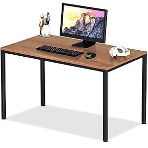 Bast Board 30x59 Inches - Brown Minimalist Desk for Home Office or Gaming