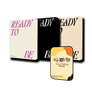 READY TO BE TWICE Album [Random ver.]+Pre Order Benefits+BolsVos K-POP Inspired Digital Planner, Digital Sticker Pack (12th Mini Album)