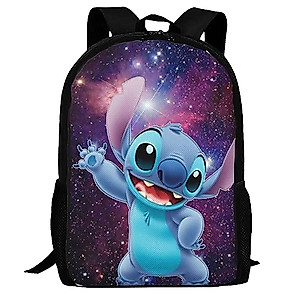Giuda Cute Anime Backpack 17 Inch Large Capacity Multifunction Backpacks Lightweight Sports Travel Laptop Bag Daypack