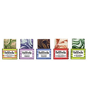 Dollylocks Organic Shampoo Bar for Dreadlocks, Vegan Shampoo with Coconut Oil, Essential Oils, Sea Salt, Plant-Based Shampoo Bars for Hair, Residue Free and Cruelty Free - (4.5oz) Lavender Sky