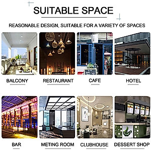 Round Conference Table,Office Table and Chair Set,Small Conference Table for 4,Marble Round Table and Backrest Chair Sets,Living Room Balcony Leisure Table Coffee Shop Bakery 80cm (Size : A5)