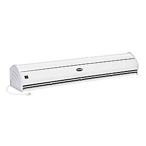 Wall Mounted Air Curtain Fan - White 60 Inch Air Door - UL Certified Commercial Super Power Indoor Over Door Fan with Heavy Duty Door Limit Switch by DuraSteel Aerial Titan-2