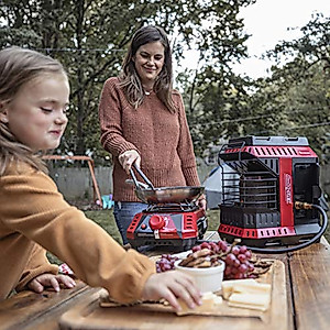 Mr. Heater MH8CFLEX 8,000 BTU Buddy Flex Cooker, Red