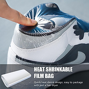 Generic Clear PVC Heat Shrink Wrap, Heat Shrink Bag, Heat Shrink Wrap Bags, Packaging Soap Shrink, Shrink Packaging Bags For Gift Baskets Homemade DIY Projects, TR2555T3RH9TMAA632U