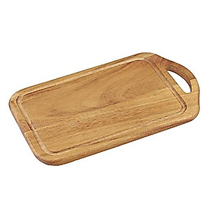 Pearl Metal C-9136 Acacia Cutting Board, Medium Size, Cutting Board, Style Plate