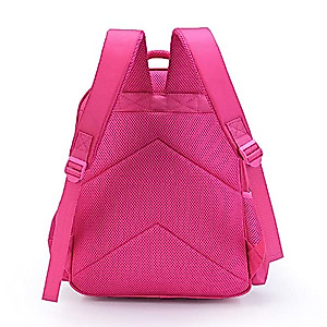 YQSGT New Girls Backpack Pink Backpack Boy Girl Cartoon School Bag Sandwich School Travel Bag